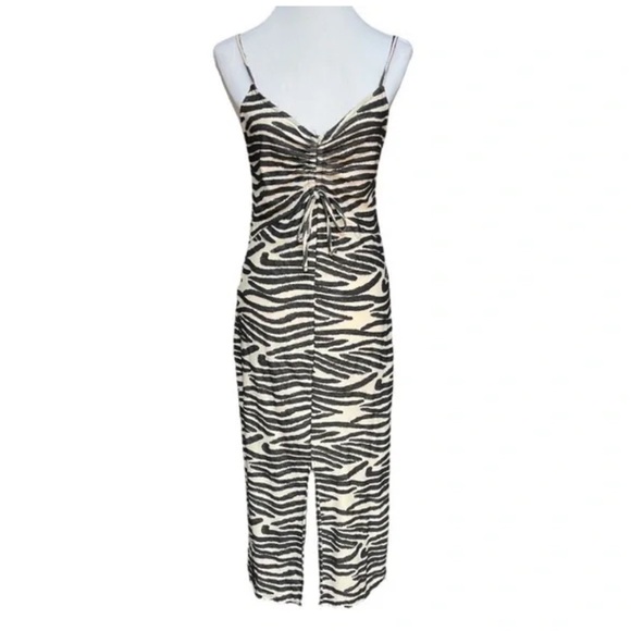 Zara | Dresses | Moving Zara Zebra Print Midi Dress | Poshmark